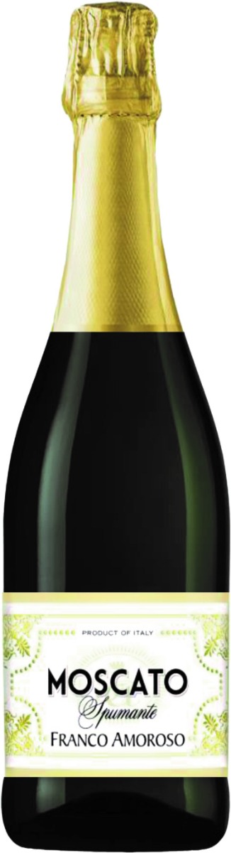 Køb Moscato Spumante Franco Amoroso | Supervin