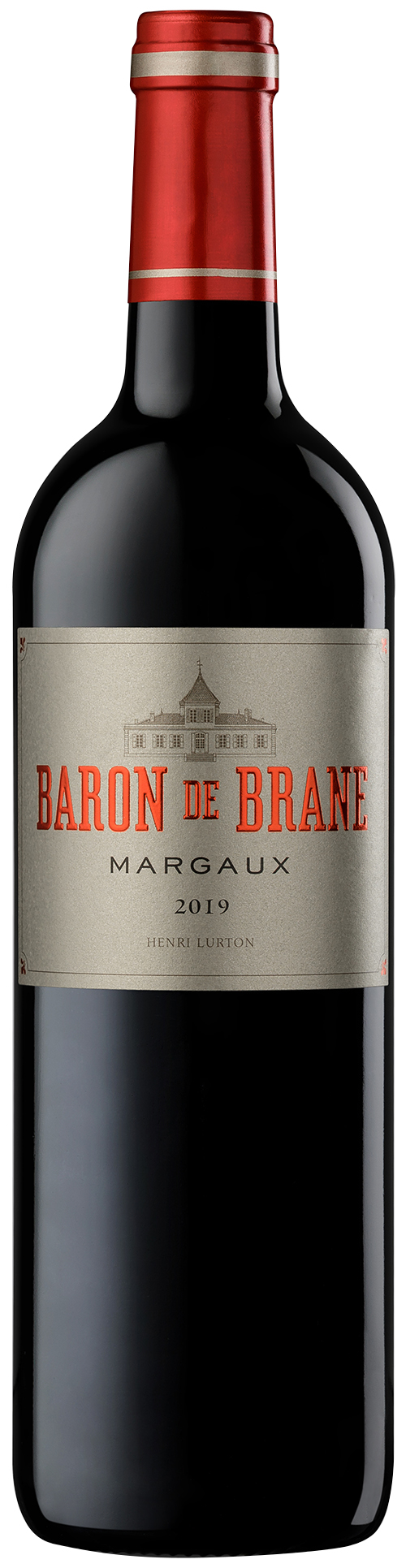 Baron de Brane Margaux 2019 (Chateau Brane Cantenac) i trækasse