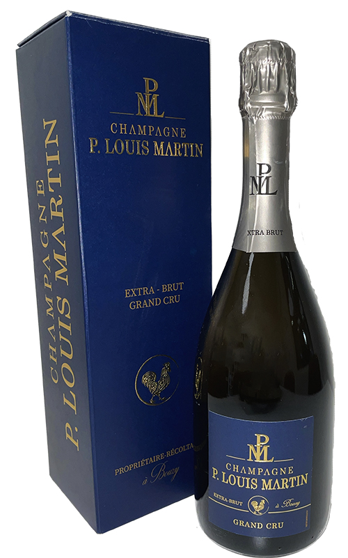 Køb P. Louis Martin Champagne Grand Cru Extra Brut i gaveæske | Supervin