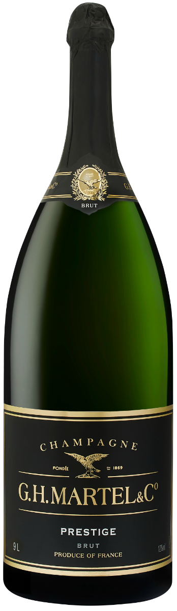 Køb G.H. Martel Champagne Prestige Brut 9 LITER Salmanazar | Supervin