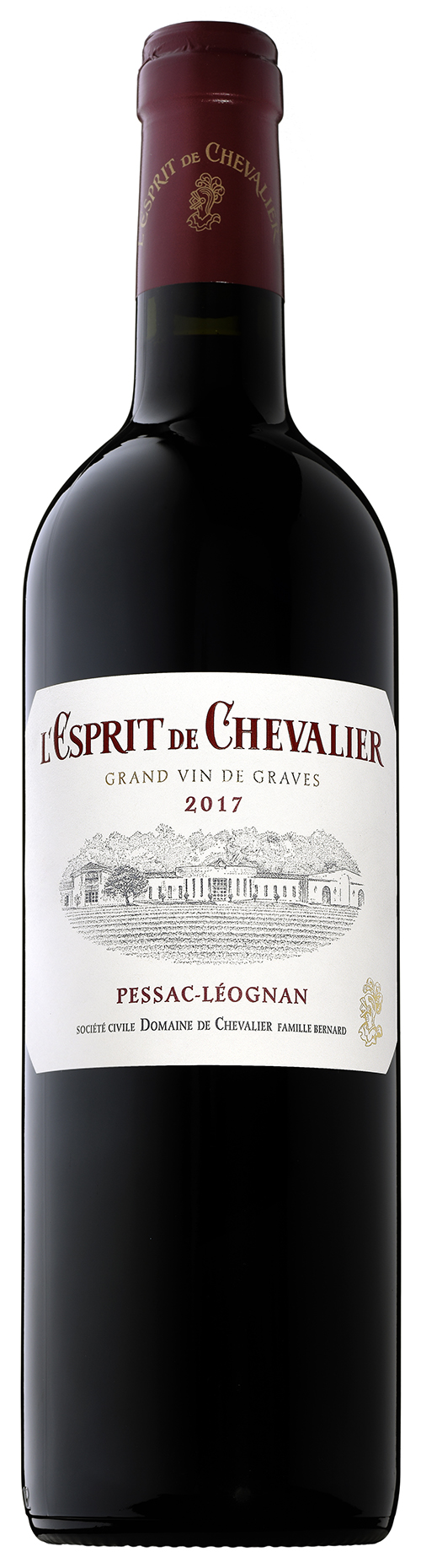 L'Esprit de Chevalier Rouge Pessac-Leognan 2017 | Supervin