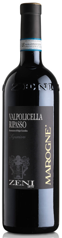 Zeni Valpolicella Ripasso Superiore Marogne 2021 | Supervin.dk