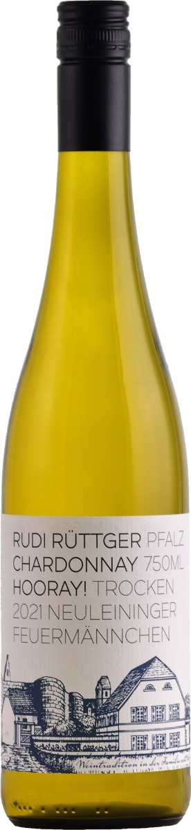 Rudi Rüttger Neuleininger Feuermännchen Chardonnay trocken Pfalz 2021 ...