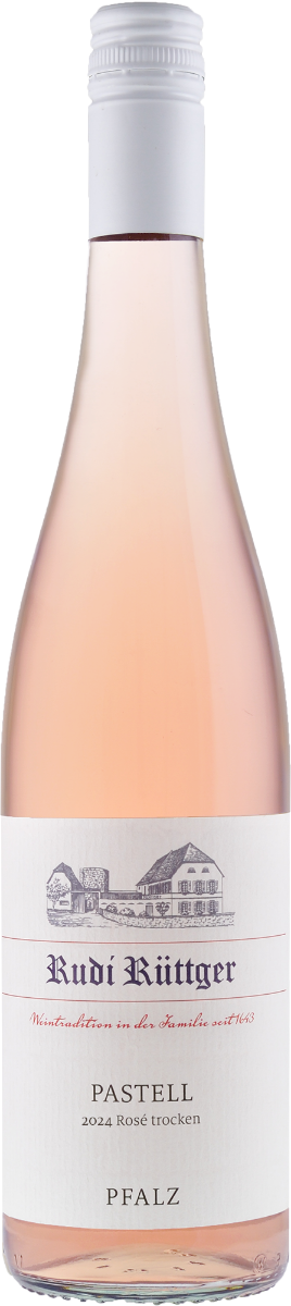 Rudi Rüttger Pastell Rosé trocken Pfalz 2024 | Supervin.dk